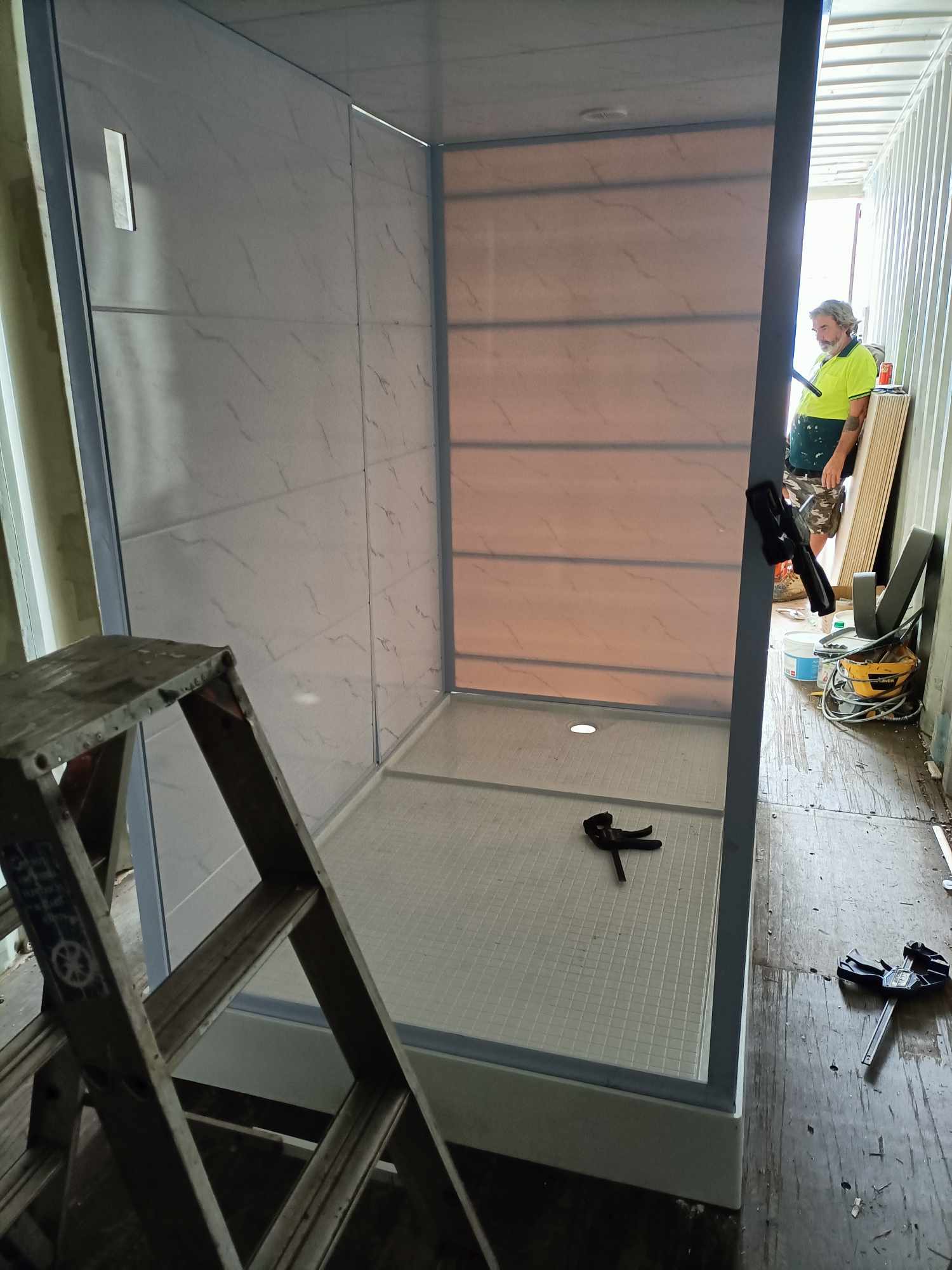 Prefab Modular Bathroom Toilet & Shower Kit – AOH Manufacturing