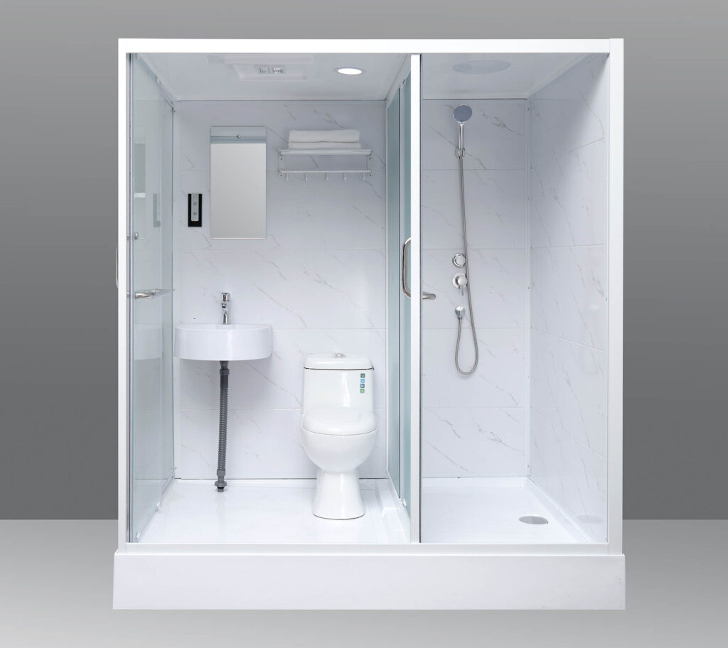 Prefab Modular Bathroom Toilet & Shower Kit – AOH Manufacturing