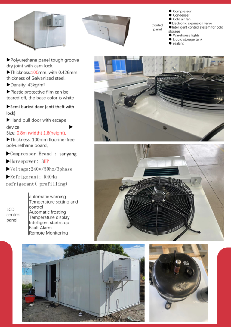 Cold Rooms Modular Kits – AOH Manufacturing