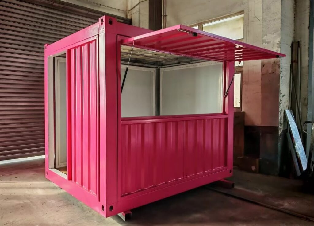 Modular Food Service Container – Pop-Out Window & Lockable Door – AOH ...